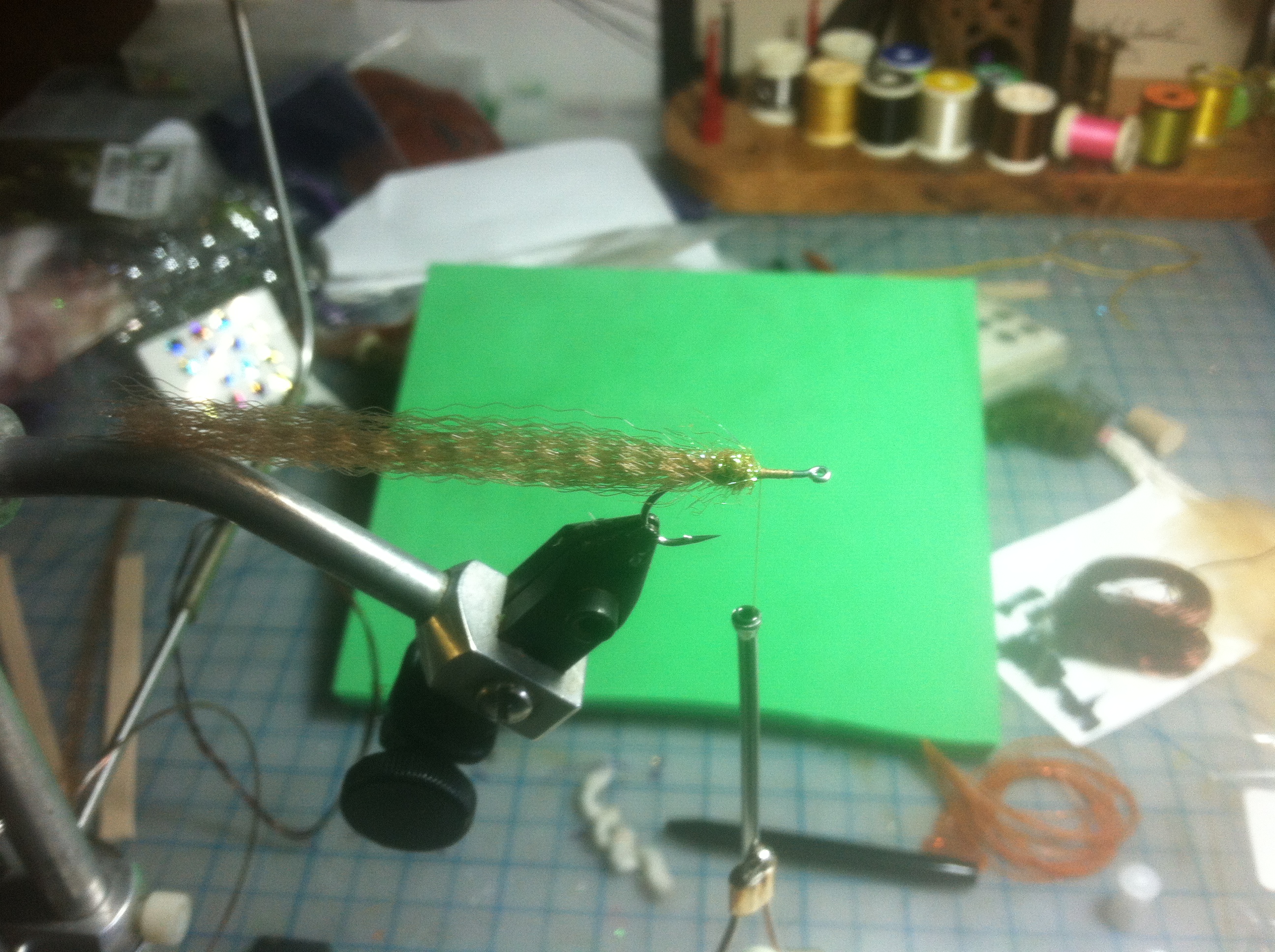 Fly Tying - Texas Poppin Shrimp - Kenjo Fly Fishing Charters
