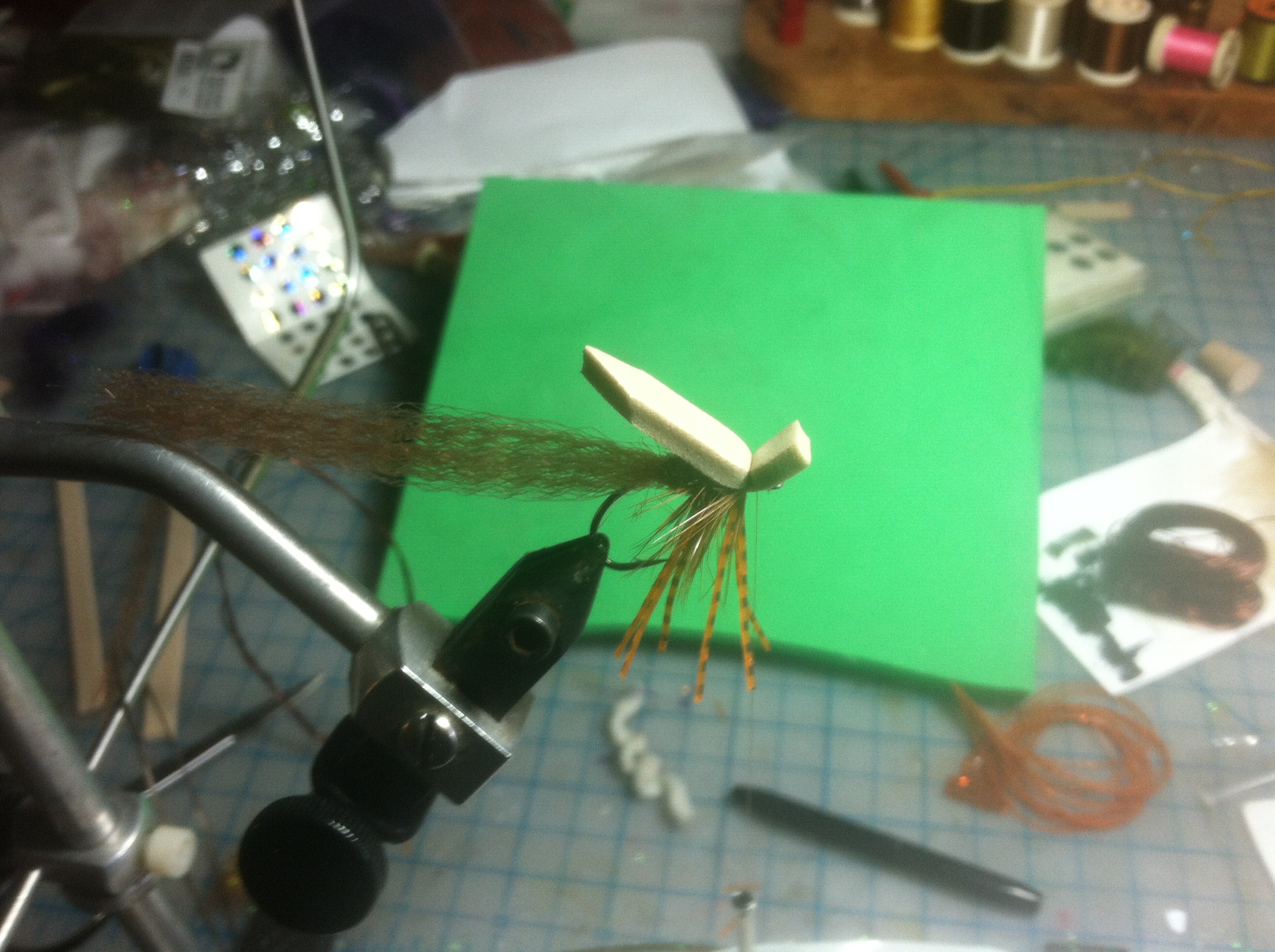 Fly Tying - Texas Poppin Shrimp - Kenjo Fly Fishing Charters