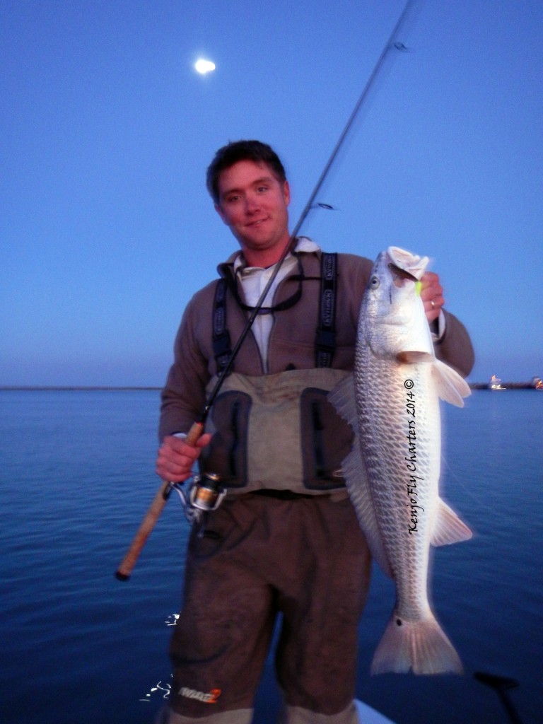 Redfish and Black Drum on the Texas Coast - Kenjo Fly Fishing Charters